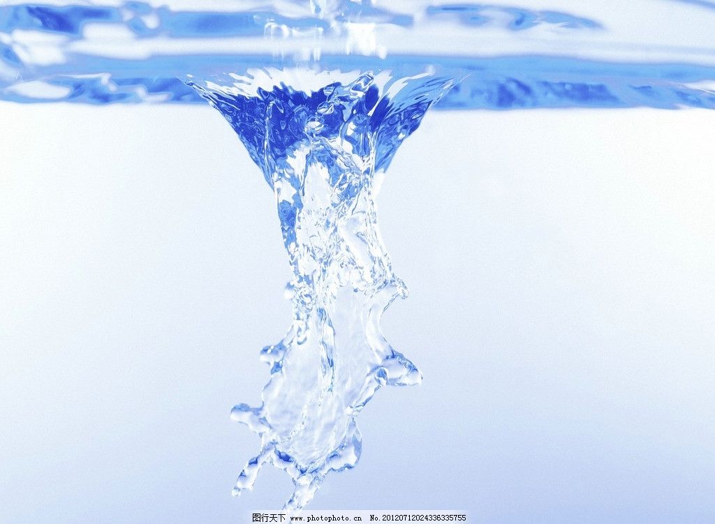 水滴水喷溅素材图片_其他_自然风景-图行天下素材网